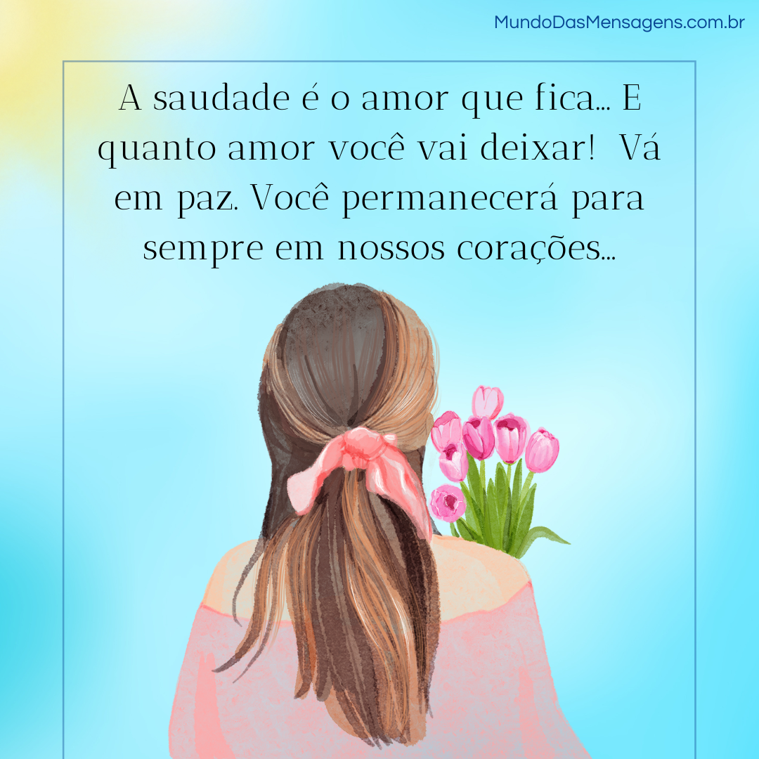 Mensagem de luto – Mundo das Mensagens